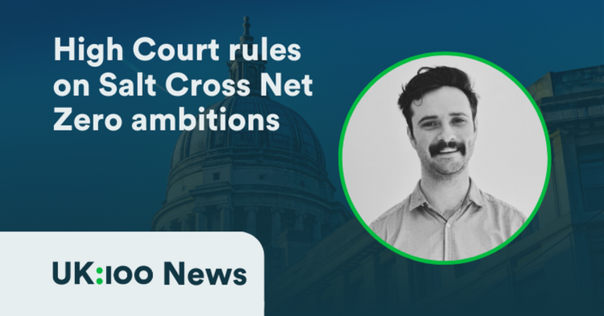 High Court Rules for West Oxfordshire's Net Zero Ambitions | UK100